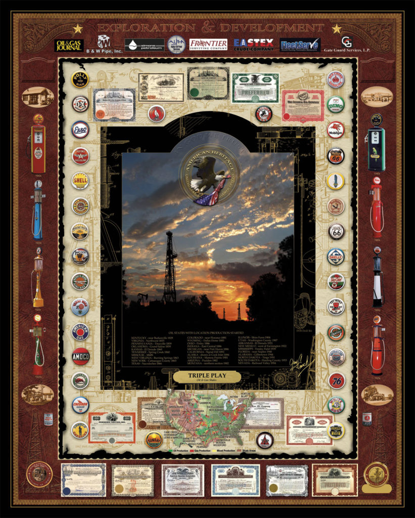 Petroleum Museum | “TRIPLE PLAY” PRINT